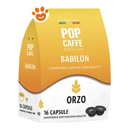 Pop Caffè Babilon Capsule Bialetti - Orzo - Amore Animale Shop